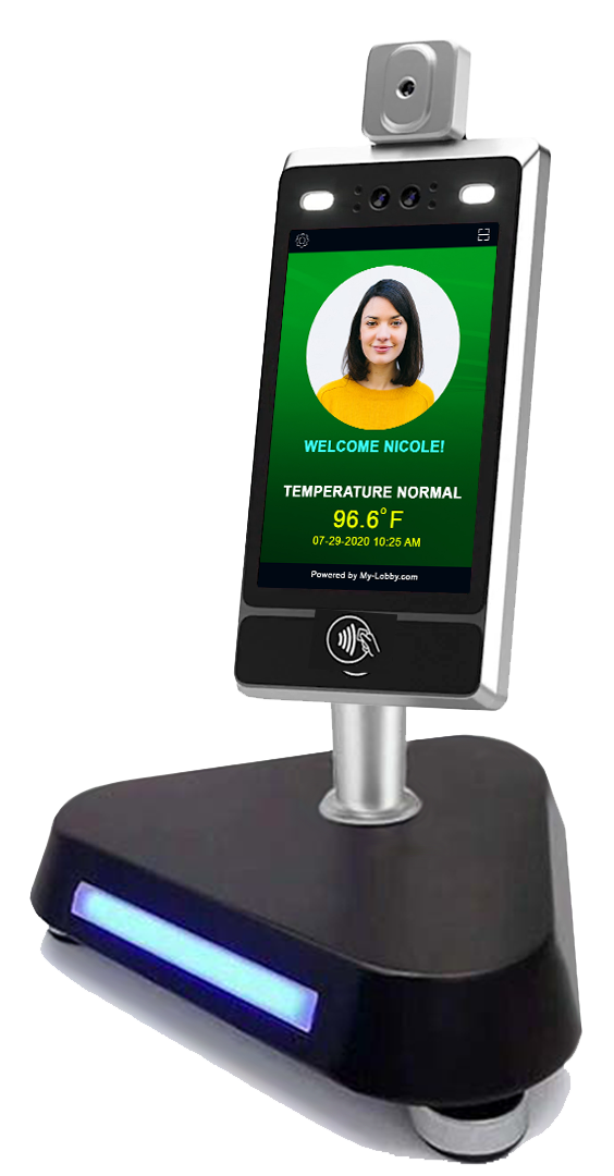 Temperature Screening Kiosk 8-inch | Health App | My Lobby