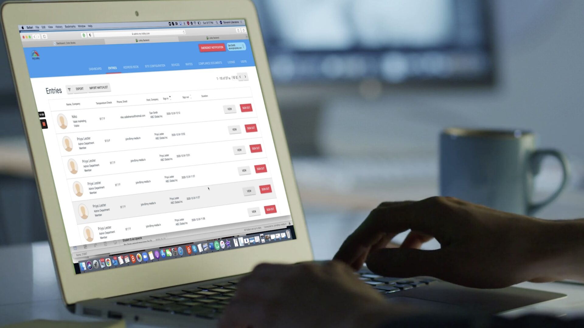 Visitor Queue Management Automation - MyLobby | My Lobby