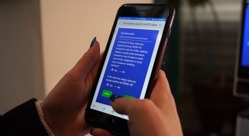 Employee Health Screening Form For Workplace | MyLobby