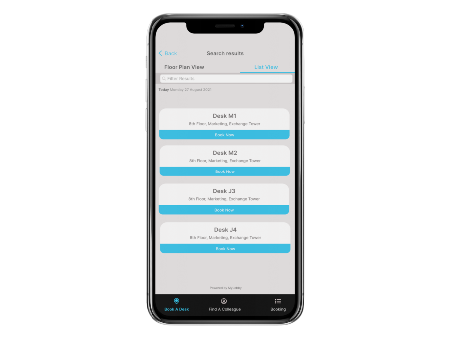 Hot Desk Occupancy Tracking for Hybrid Workplace