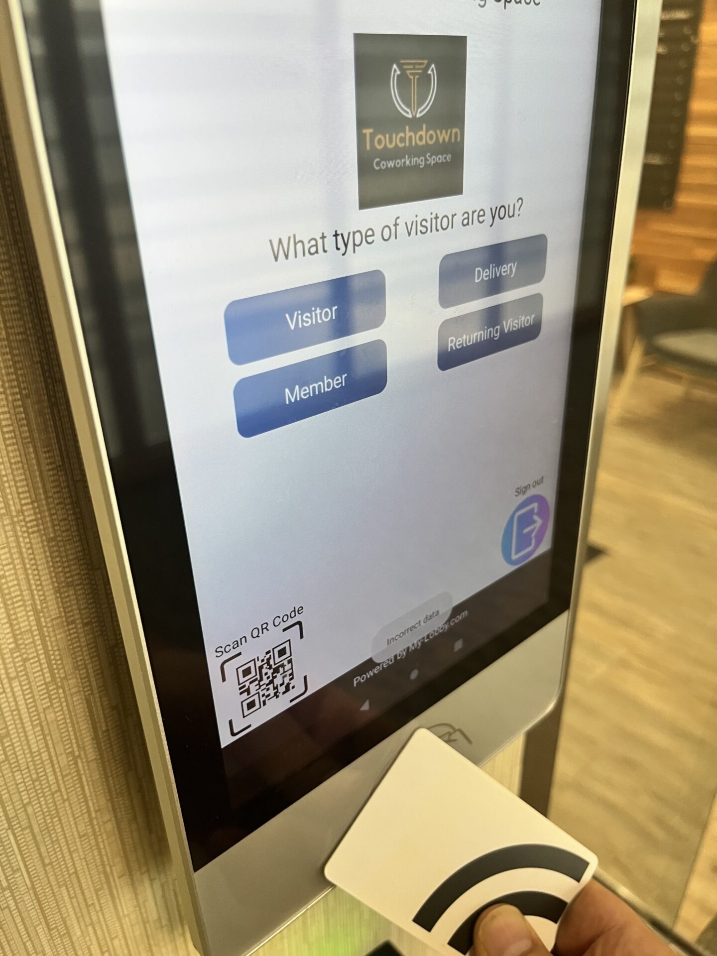Visitor Management with Access Control