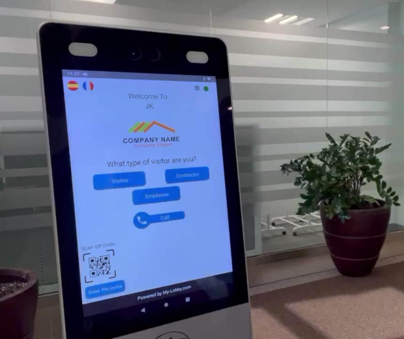 AI Visitor Management System with MyLobby